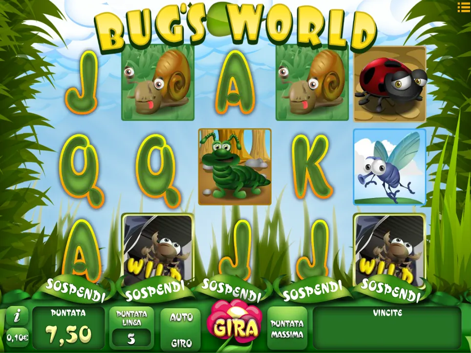 Bug’s World™ Slot Machine Game to Play Free in iSoftBet's Online Casinos