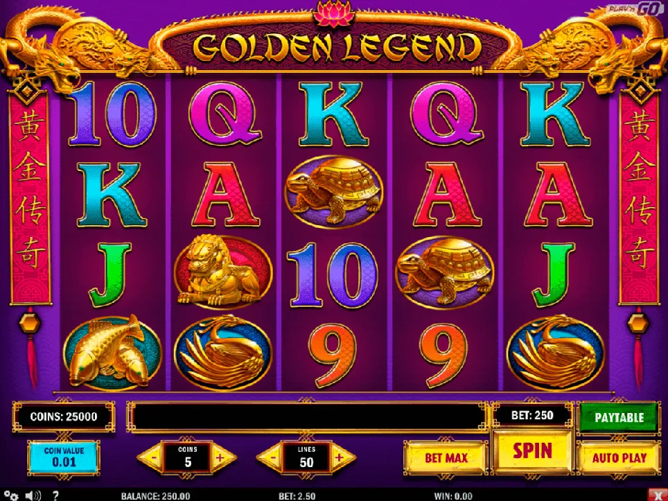 Golden Legend™ Slot Machine Game to Play Free in Play’n Go's Online Casinos
