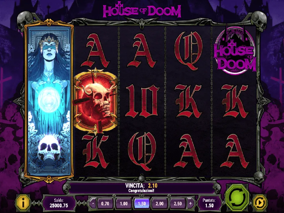 House of Doom™ Slot Machine Game to Play Free in Play’n Go's Online Casinos