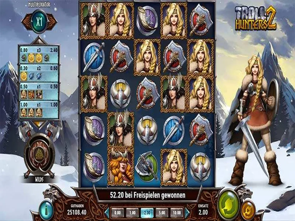 Troll Hunters 2™ Slot Machine Game to Play Free in Play’n Go's Online ...